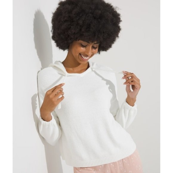 Soma | Sweaters | Nwt Soma Somawknd Marshmallow Knit Hoodie Ivory Ml ...